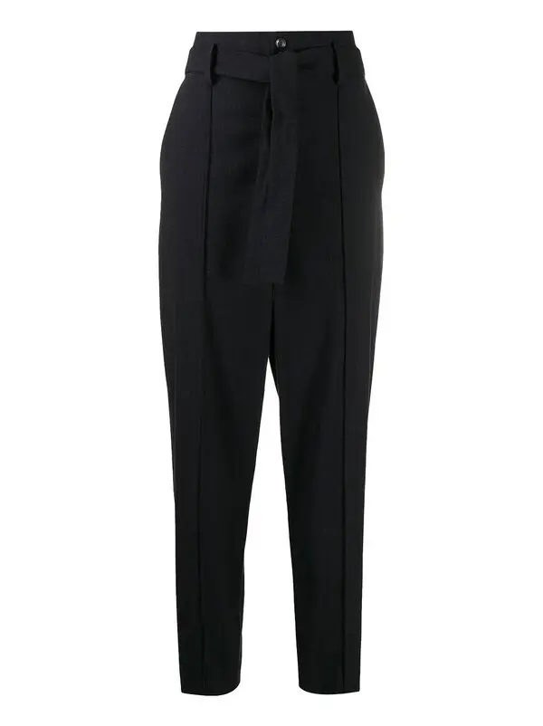 Isabel Marant High-waist Tapered Trousers - Blue