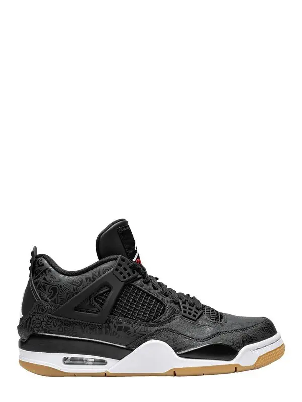 JORDAN Air 4 Retro Se Laser Sneakers - Black
