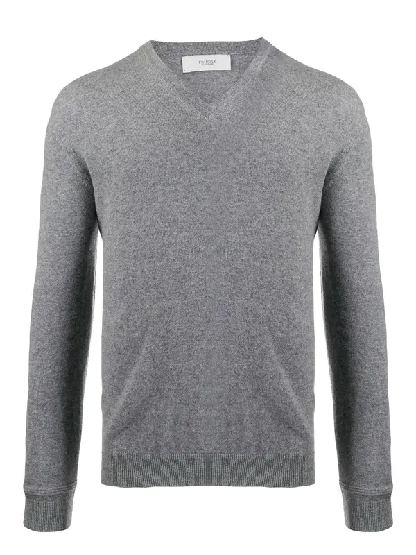 Pringle Of Scotland V-neck Jumper - Grey
