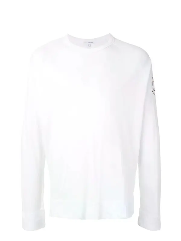 JAMES PERSE Graphic-print Sweatshirt - White