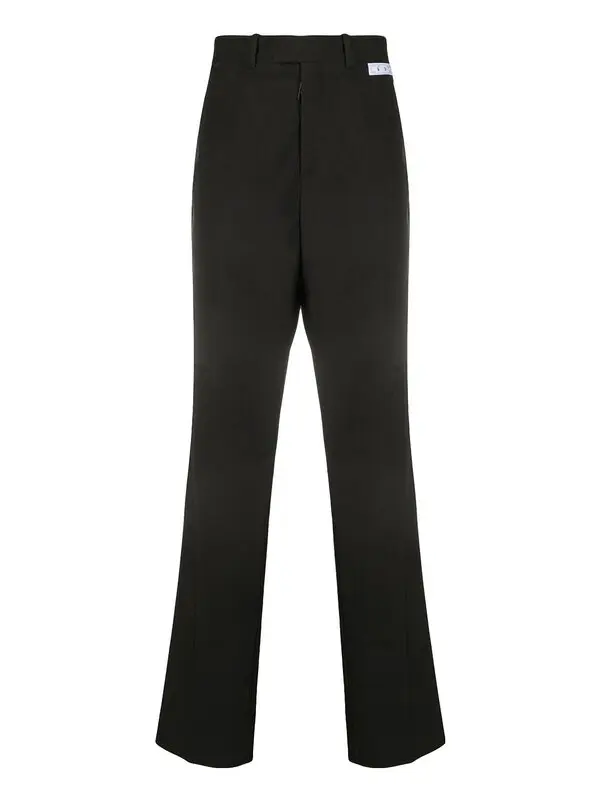 Off-White Tailored Straight-leg Trousers - Black