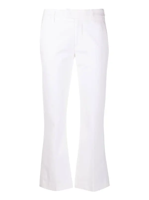 DONDUP Kick Flare Trousers - White