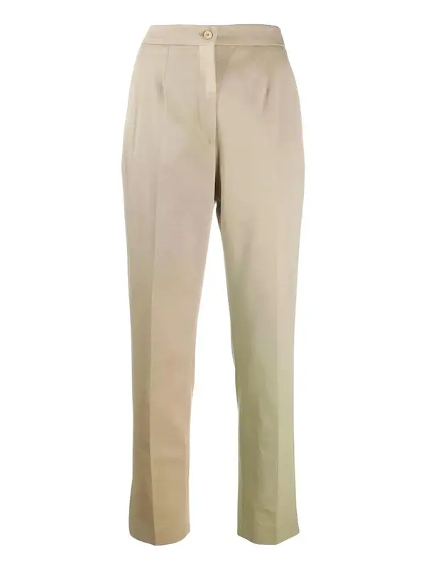Etro Plain Straight Trousers - Neutrals