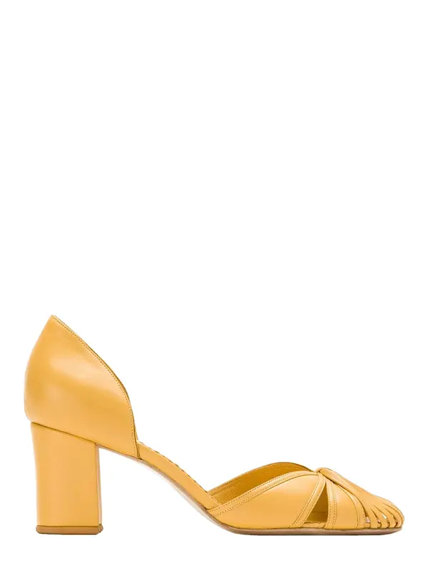 STUDIO CHOFAKIAN Sarah Pumps - Yellow