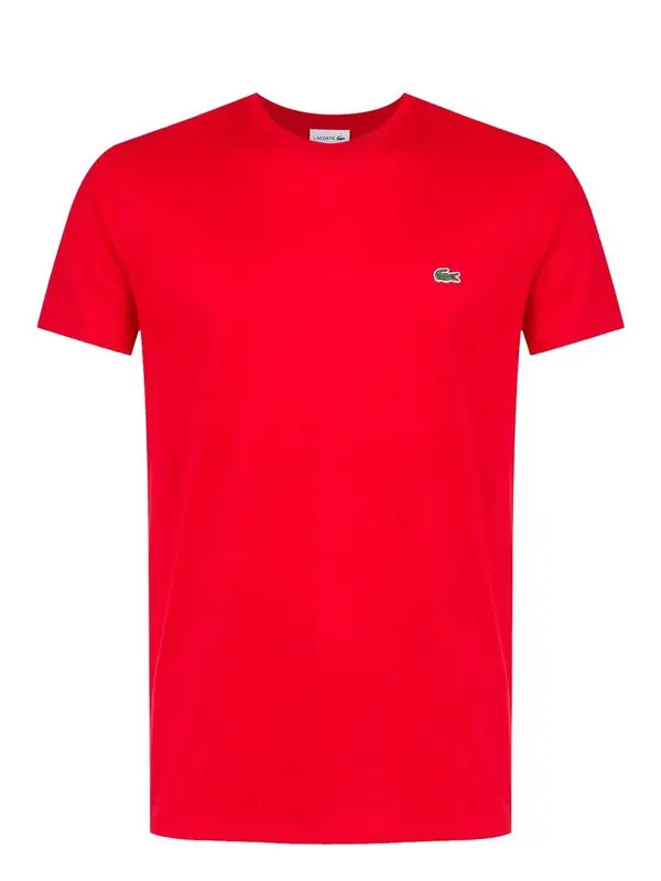 Lacoste Embroidered Logo T-shirt - Red