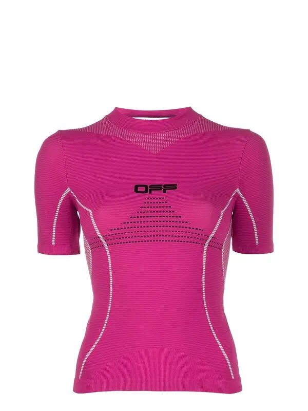Off-White Active Performance Top - Pink