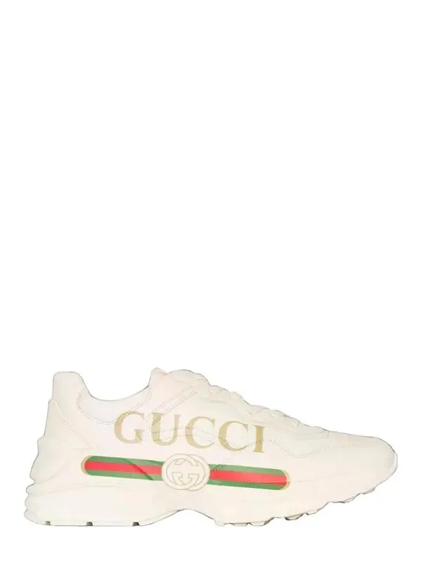 Gucci Rhyton Trainers - Neutrals