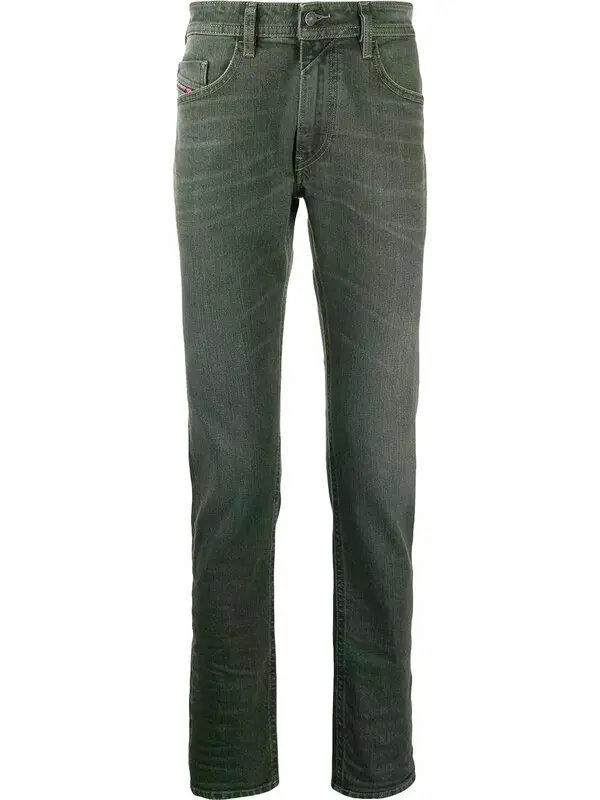 DIESEL® Slim Denim Jeans - Green