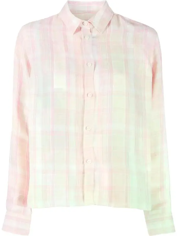 Woolrich Fluid Check Shirt - Pink