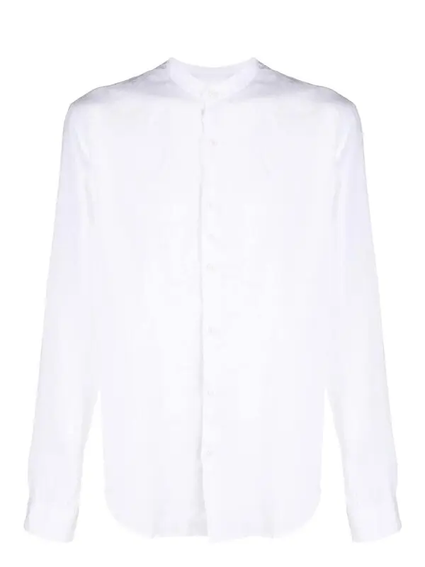 COSTUMEIN Collarless Shirt - White