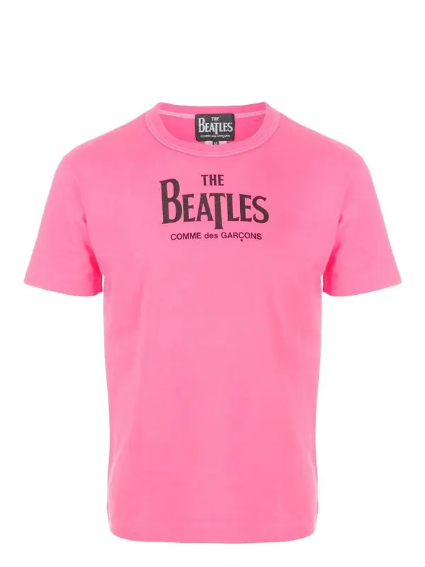 Comme Des Garçons The Beatles T-shirt - Pink