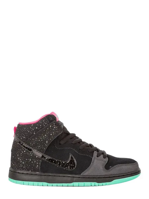 Nike Sb Dunk High Premium Northern Lights Sneakers - Black
