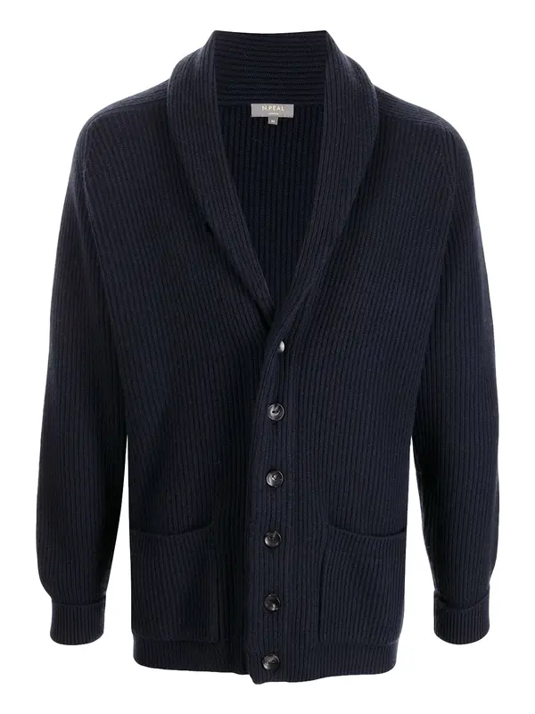 N.peal Kensington Button-up Cardigan - Blue