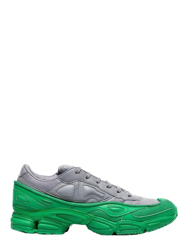 Adidas X Raf Simons Ozweego Leather Sneakers - Grey