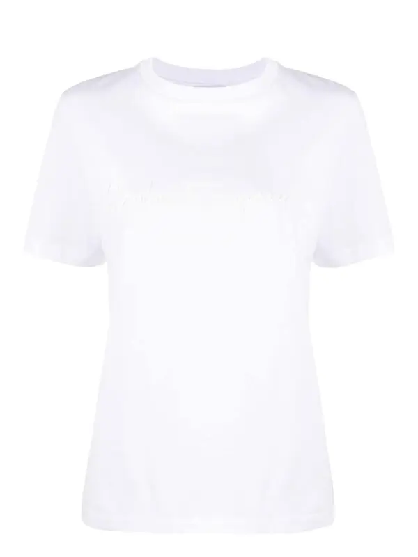 FERRAGAMO Short Sleeve T-shirt - White