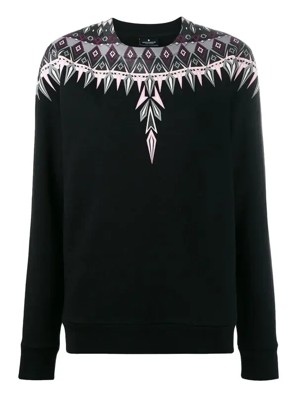 COUNTY OF MILAN Norwegian Wings Sweatshirt - Black