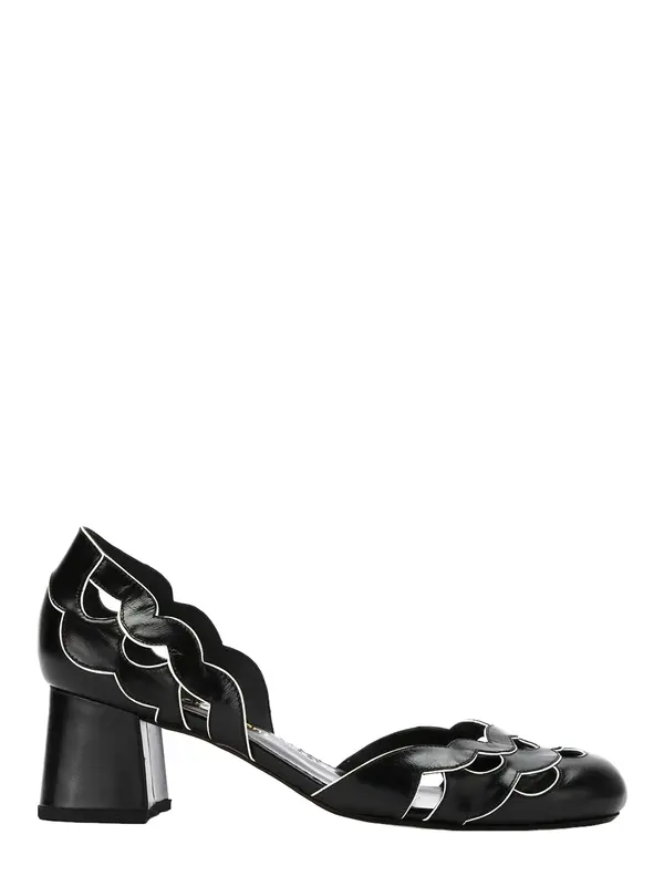 STUDIO CHOFAKIAN Leather Pumps - Black