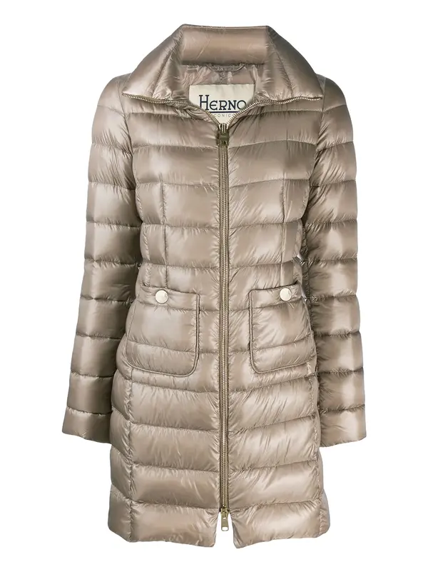 Herno Maria Zipped Jacket - Neutrals