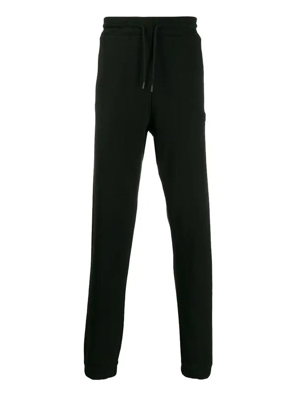 COUNTY OF MILAN Logo Patch Track Pants - Black