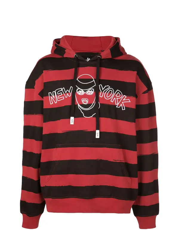 HACULLA. New Yorker Robber Hoodie - Red