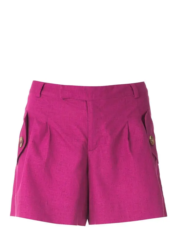 OLYMPIAH Bryone Pockets Shorts - Pink