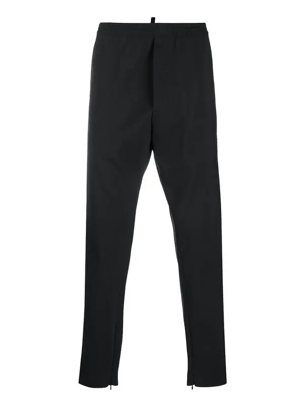 Dsquared2 Logo Band Pull-on Trousers - Black