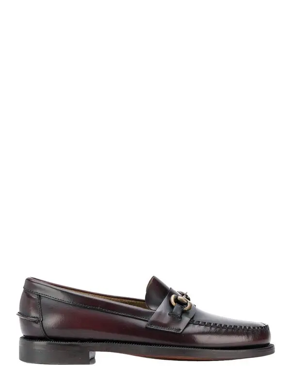 SEBAGO Horse-bit Embellished Loafers - Brown