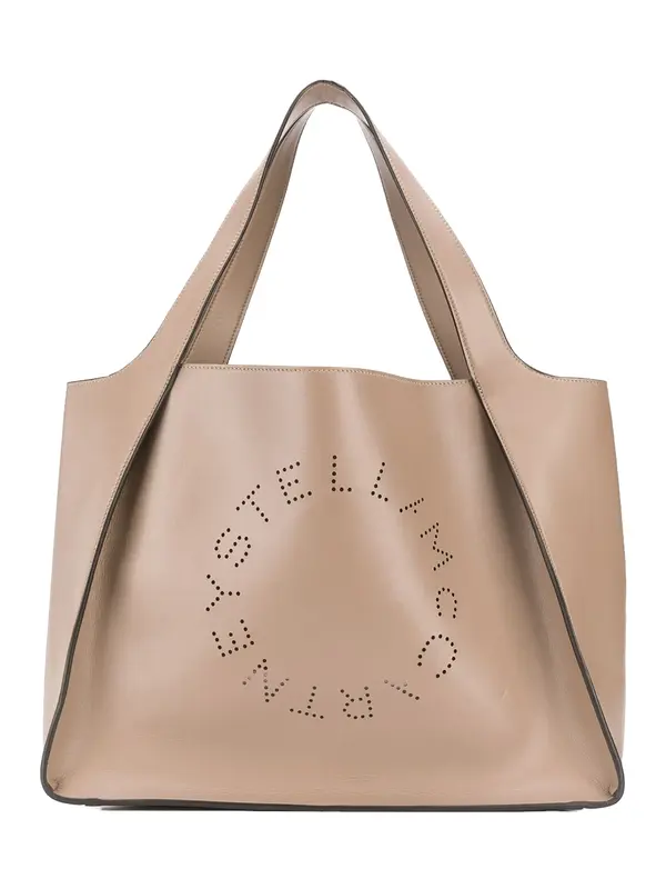 Stella McCartney Logo Tote Bag - Grey