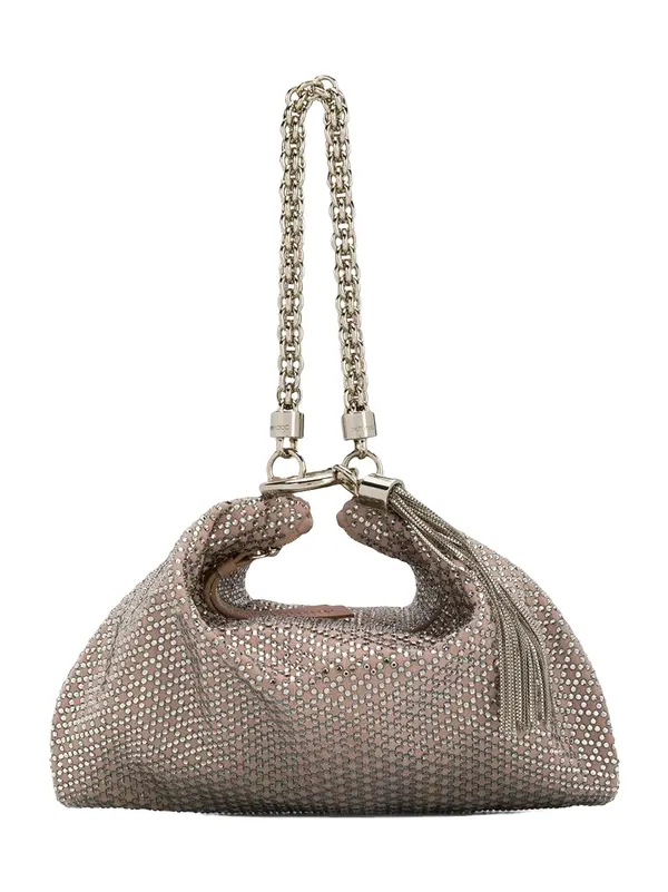 JIMMY CHOO Callie Shoulder Bag - Neutrals