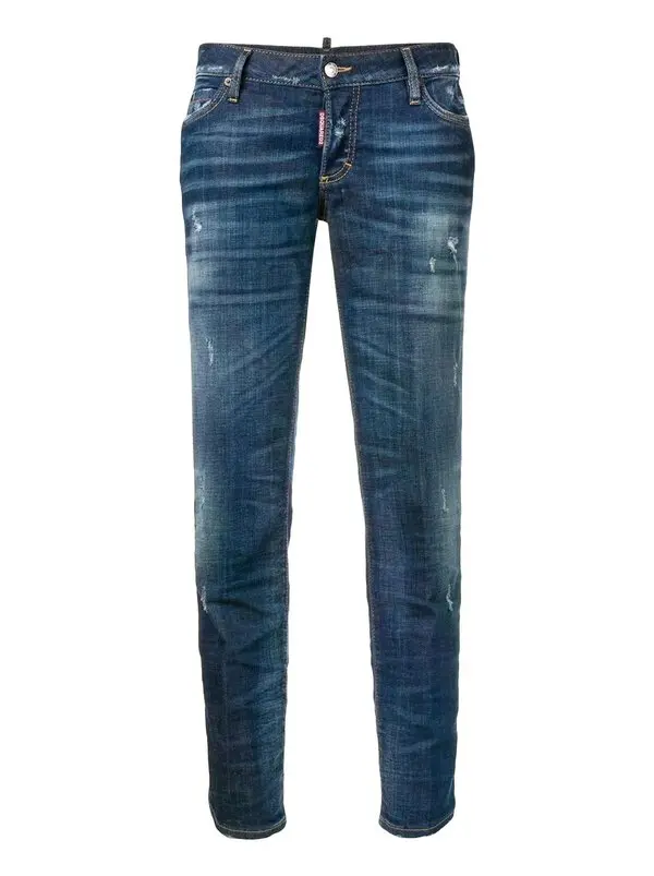 Dsquared2 Jennifer Cropped Jeans - Blue