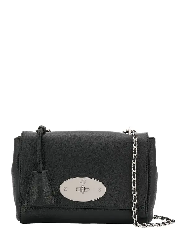 Mulberry Chain Strap Shoulder Bag - Black