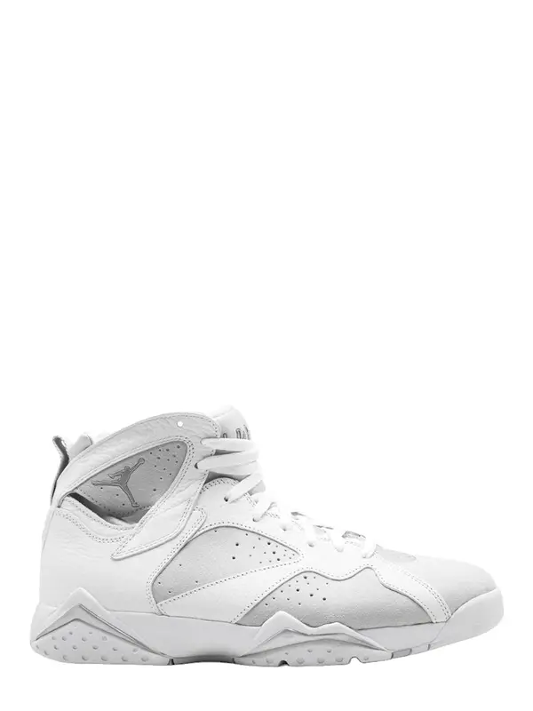 JORDAN Air 7 Retro Pure Platinum Sneakers - White