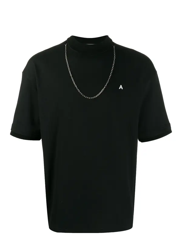 AMBUSH Chain Necklace T-shirt - Black