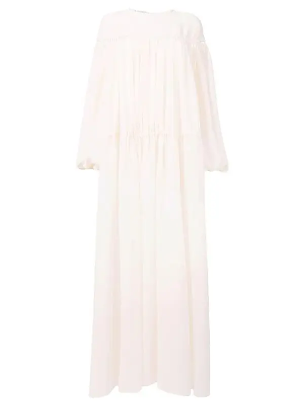 Philosophy Di Lorenzo Serafini Long Summer Dress - Neutrals