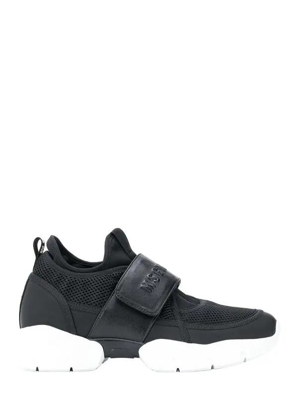 MSGM Oversized Sole Sneakers - Black