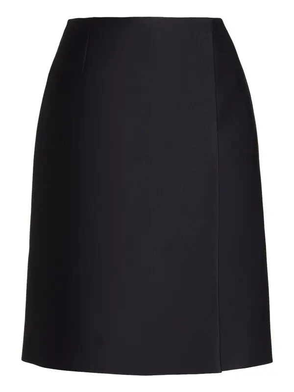 Prada Radzmir Mini Wrap Skirt - Black
