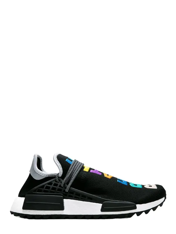Adidas X Pharrell Williams Hu Nmd Tr Breathe/walk Sneakers - Black