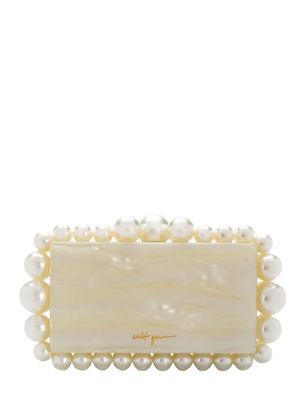 Cult Gaia Eos Clutch - Neutrals