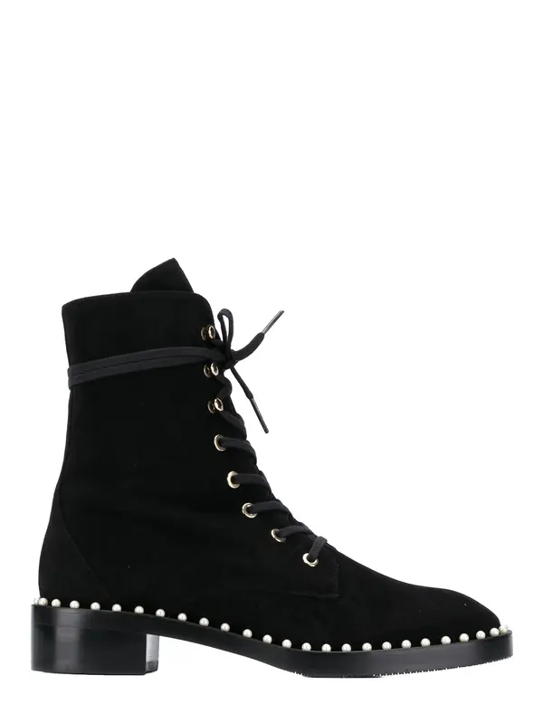 STUART WEITZMAN Allie Ankle Boots - Black