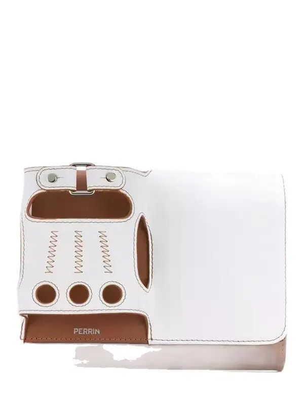 Perrin Le Cabriolet Clutch - White