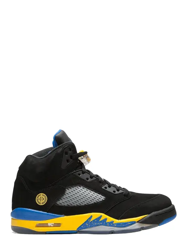 JORDAN Air 5 Retro Shanghai Shen Sneakers - Black