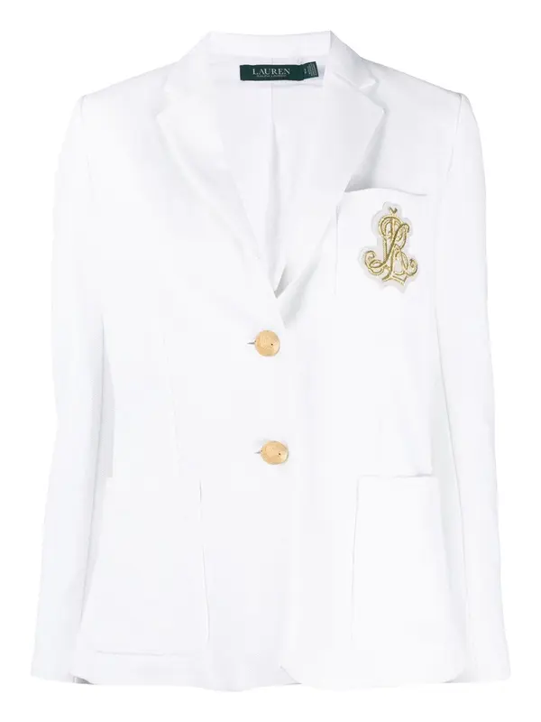 Ralph Lauren Single-breasted Blazer - White