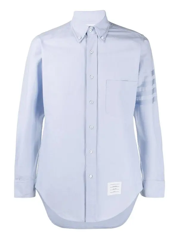 Thom Browne 4-bar Oxford Shirt - Blue