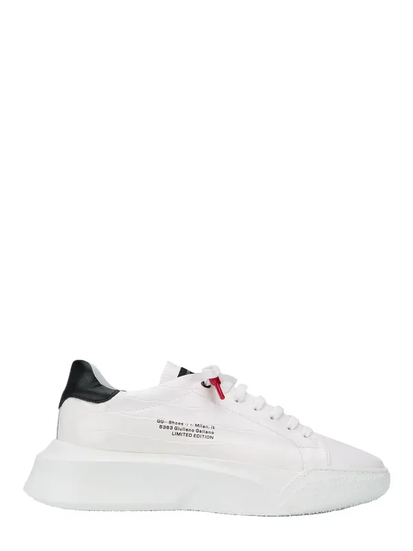 GIULIANO GALIANO Nemesis Lace-up Sneakers - White