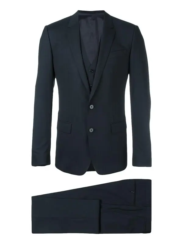 Dolce & Gabbana Three Piece Suit - Blue