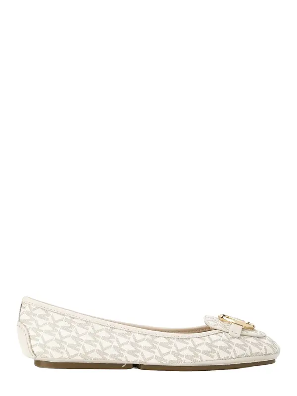 Michael Kors Monogram Ballerina Flats - Neutrals