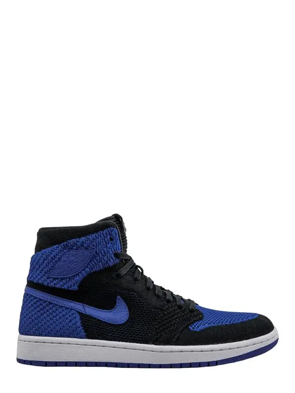JORDAN Air 1 Retro Hi Flyknit Sneakers - Blue