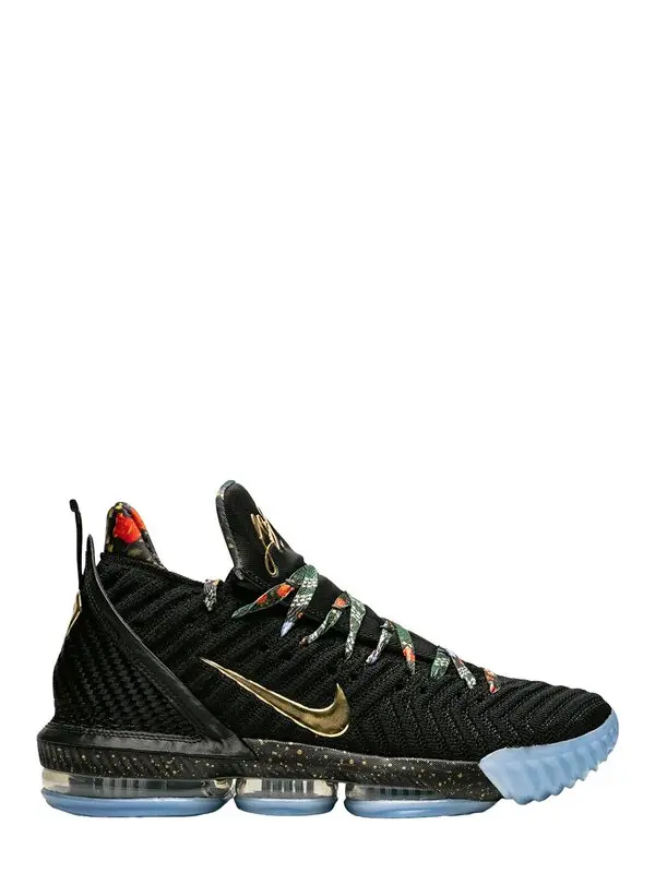Nike Lebron Xvi Kc Sneakers - Black