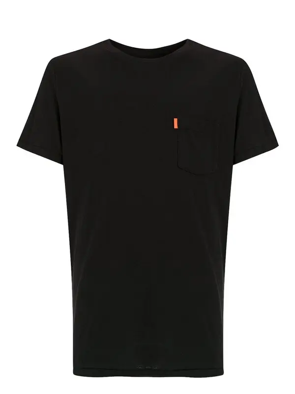 OSKLEN T-shirt With Front Pocket - Black