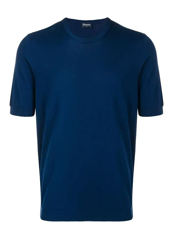 DRUMOHR Basic T-shirt - Blue